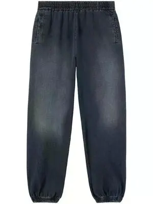 Palm Angels Monogram Straight Leg Jeans