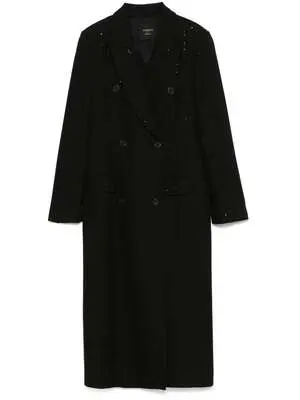 TWINSET Sequined Mid-length Coat