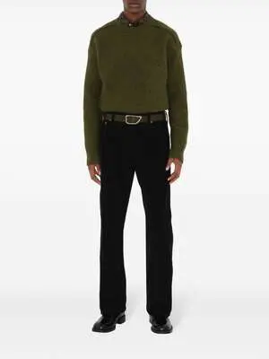 Burberry Leather Shield Belt