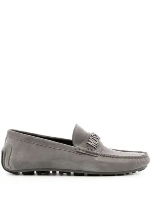 Moschino Round Toe Loafers For Men