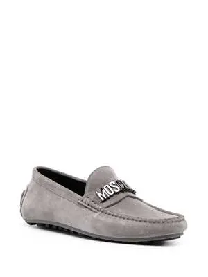Moschino Plaque Loafers