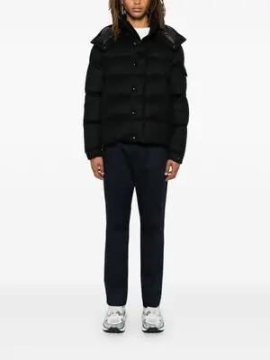 Moncler Maya 70 Wool Padded Jacket - Black