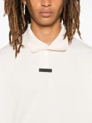 Fear Of God Piqué Polo Shirt - Neutrals