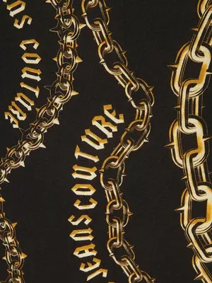 Versace Chain Couture Dress - Black