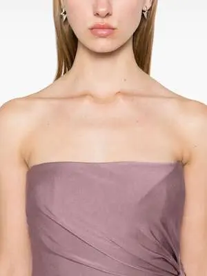 Alex Perry Twist-detail Gown - Purple