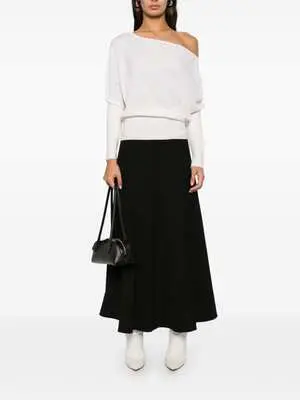 Simkhai Lavina Off-shoulder Sweater - White