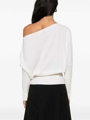 Simkhai Lavina Off-shoulder Sweater - White