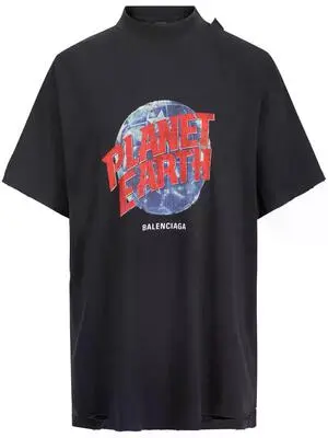 Women's Black Graphic Long-Sleeve T-Shirts