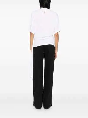 Christopher Esber Side Cowl Drape Tee