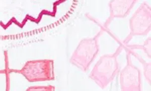 APNY Embroidered Peasant Top