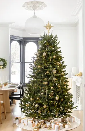 BALSAM HILL Bethlehem Beaded Star Tree Topper