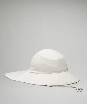 Lululemon Wide-Brim Sun Hat Bone