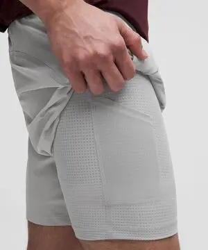 Lululemon Pace Breaker Lined Short 7 - Silver Drop