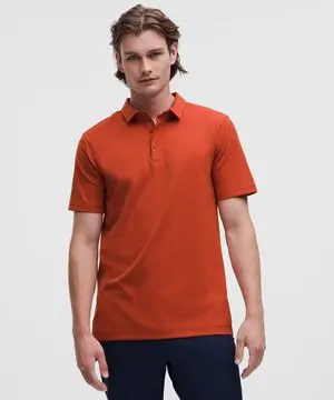 Lululemon Showzero™ Slim-fit Polo Shirt - Autumn Rust