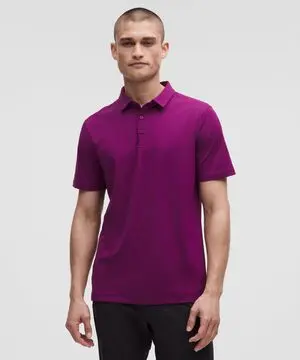 Lululemon Showzero™ Slim-fit Polo Shirt Chilled Grape