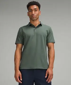 Lululemon Showzero™ Slim-fit Polo Shirt Dark Forest