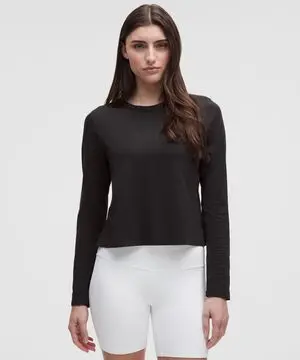 Lululemon Classic-fit Cotton-blend Long-sleeve Shirt