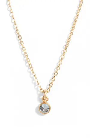 SET & STONES Set & Stones Cubic Zirconia Pendant Necklace
