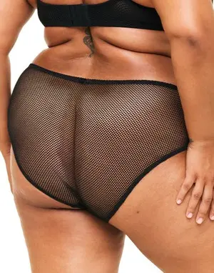 ADORE ME Roxanne Hipster Panties - Black