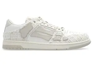 Amiri Skel Top Low Boucle Sneakers - Alabaster