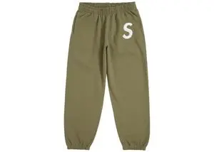 Supreme Logo Sweatpant - Light Olive
