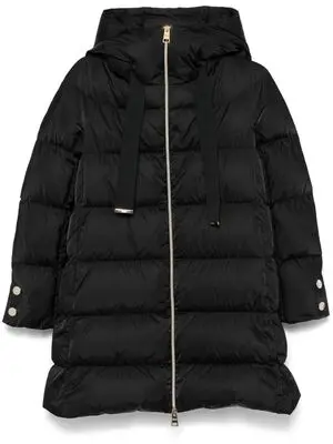 Herno Hooded Down Coat - Black