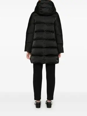 Herno Hooded Down Coat - Black
