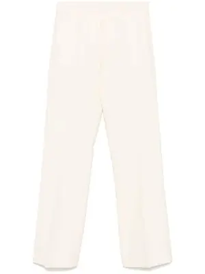 Alberto Biani Flared Trousers - White