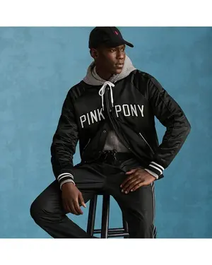 Polo Ralph Lauren Satin Pony Bomber Jacket