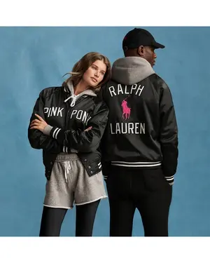 Polo Ralph Lauren Satin Pony Bomber Jacket