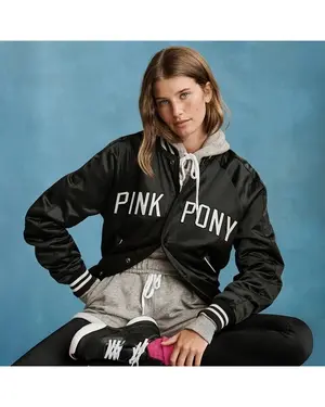 Polo Ralph Lauren Satin Pony Bomber Jacket