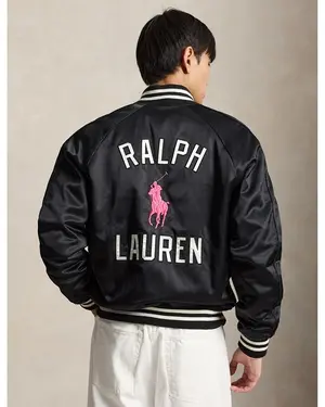 Polo Ralph Lauren Satin Pony Bomber Jacket