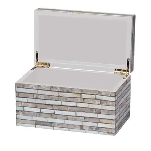JAMIE YOUNG CO. Roosevelt Mother Of Pearl Decorative Box, Small