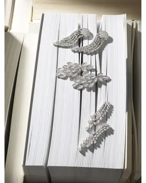 Bloomingdale'S 14k Gold 2.00 Tcw Diamond Drop Earrings