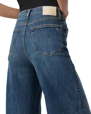 Rag & Bone Flexi Sofie High Rise Wide Leg Jeans