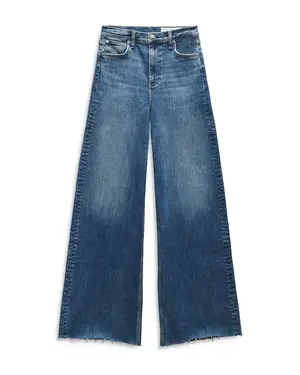 Rag & Bone Flexi Sofie High Rise Wide Leg Jeans