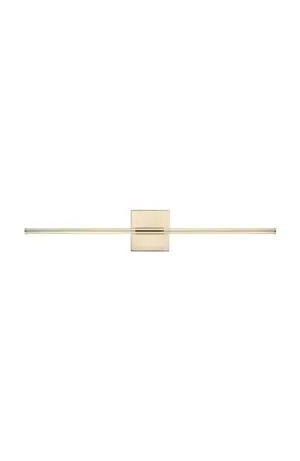 JONATHAN Y Makena Modern Minimalist Dimmable Integrated Led Metal Wall Sconce - Gold