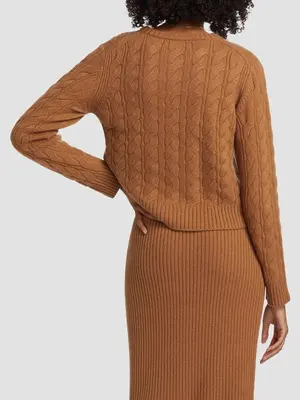 SAKS FIFTH AVENUE Cable-knit Cashmere Pullover