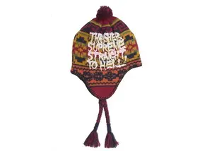 Supreme Thrasher Earflap Beanie Orange
