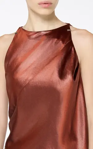 Paris Georgia Tiyan Saffron Midi Dress