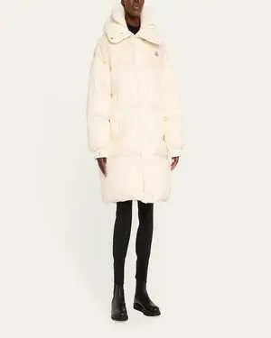 Moncler Verone 2 Snap-front Puffer Jacket