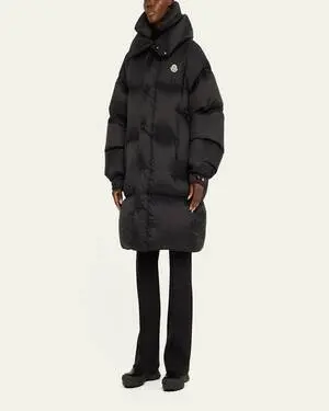 Moncler Verone 2 Snap-front Puffer Jacket