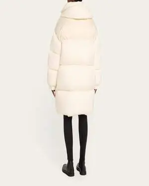 Moncler Verone 2 Snap-front Puffer Jacket