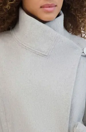 KENNETH COLE Fencer Collar Trench Coat