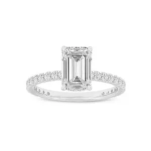 LUVMYJEWELRY Lab Grown Diamond Ring - 14k White Gold