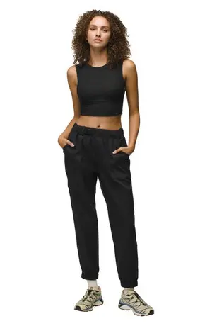 Prana Stretch Zion™ Elastic Waist Joggers - Black