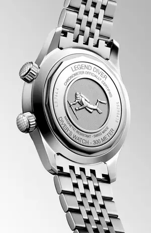 LONGINES Legend Diver Bracelet Watch - Green