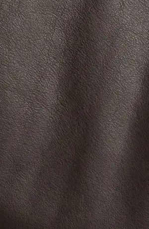 SCHOTT Waxy Cowhide Leather Moto Jacket