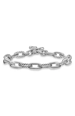 David Yurman Dy Madison Toggle Chain Bracelet - Sterling Silver