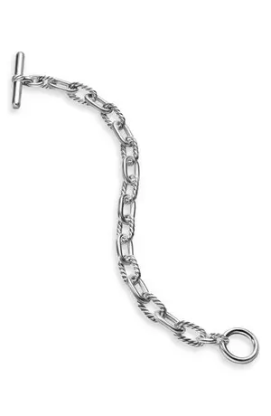 David Yurman Dy Madison Toggle Chain Bracelet - Sterling Silver
